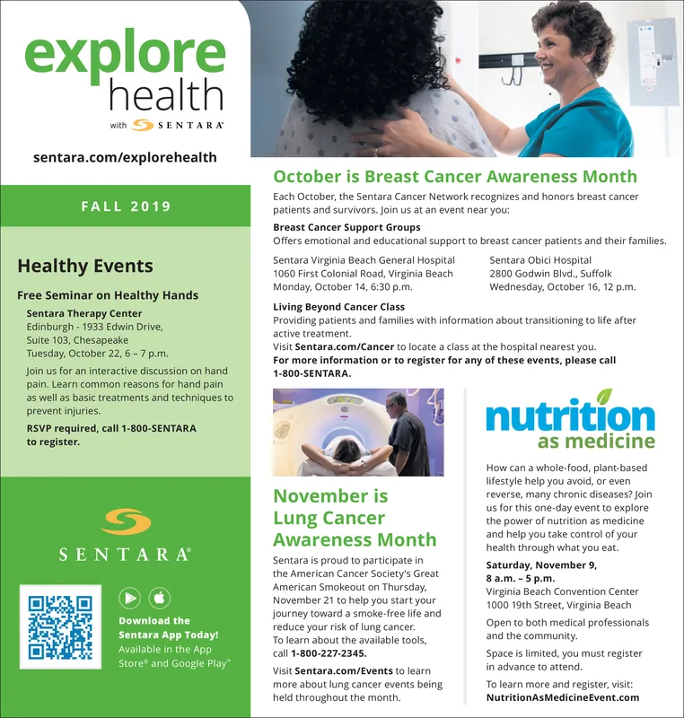 THURSDAY, OCTOBER 17, 2019 Ad - Sentara Norfolk General Hospital - The ...