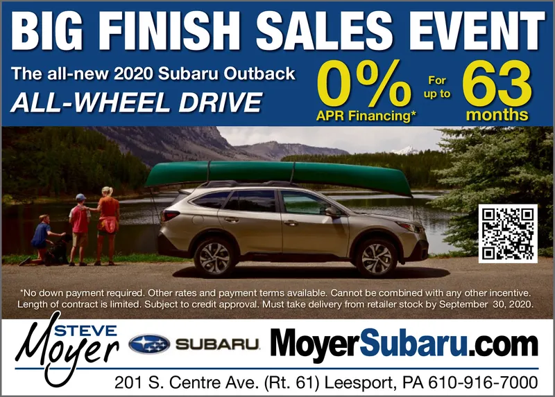 SUNDAY, SEPTEMBER 27, 2020 Ad - Steve Moyer Subaru - The Republican ...