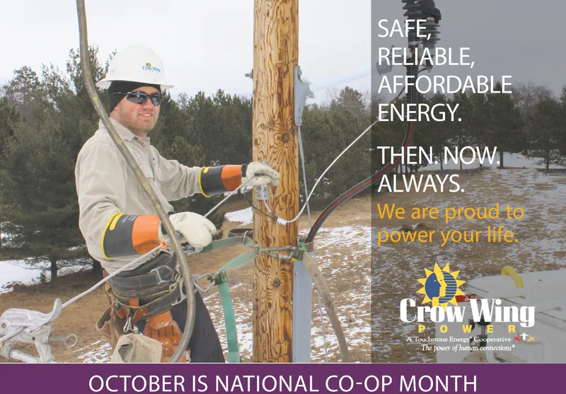 SATURDAY, OCTOBER 23, 2021 Ad - Crow Wing Power - Brainerd Dispatch