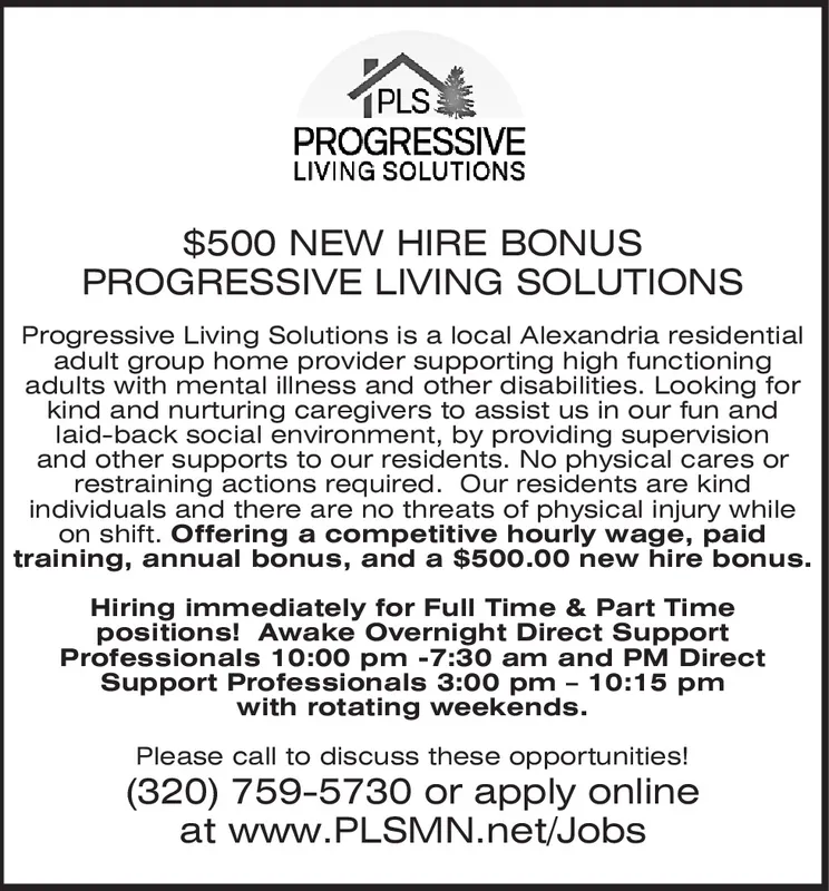 THURSDAY, AUGUST 25, 2022 Ad - Progressive Living Solutions - Echo Press