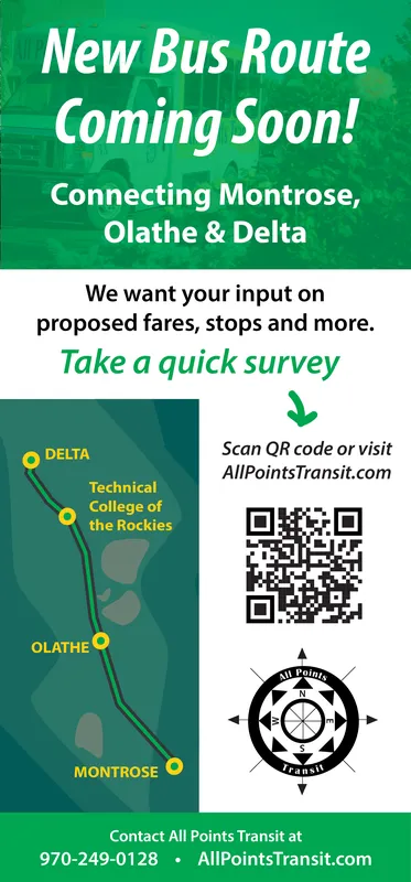 MONDAY, DECEMBER 26, 2022 Ad - All Points Transit - Montrose Daily Press