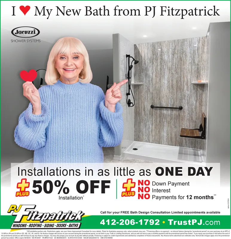 MONDAY, JULY 1, 2024 Ad - PJ Fitzpatrick, LLC - Pittsburgh - Tribune-Review