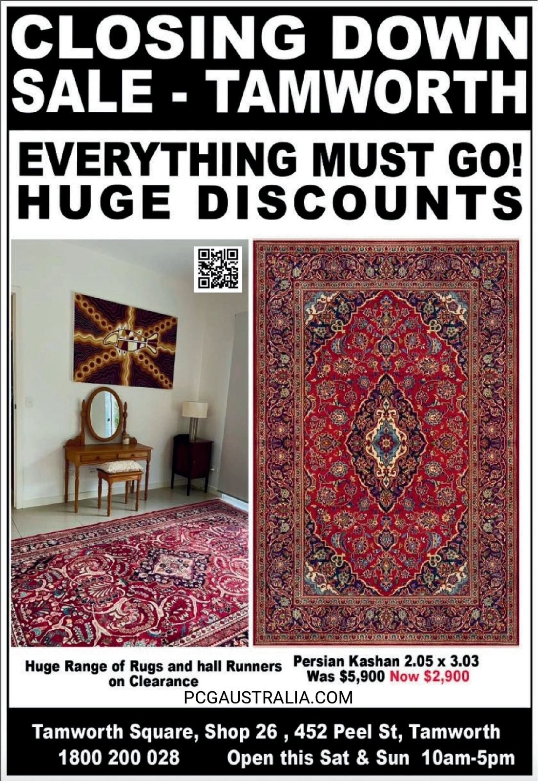 The Persian Carpet Gallery - Tamworth Store - Tamworth NSW 2340