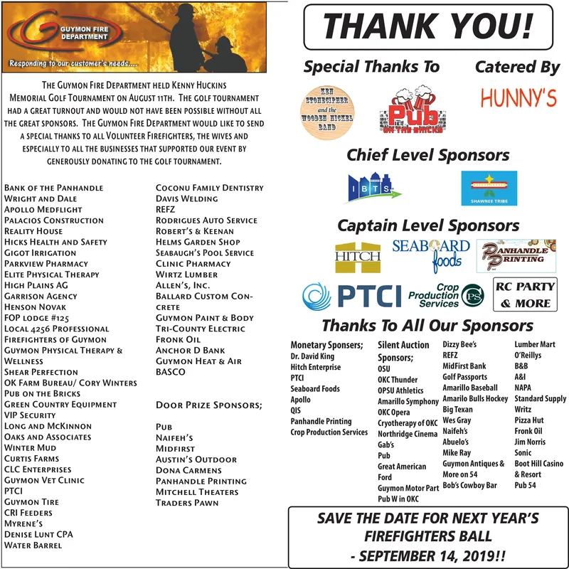 TUESDAY, OCTOBER 30, 2018 Ad - Guymon Fire Department - Guymon Daily Herald